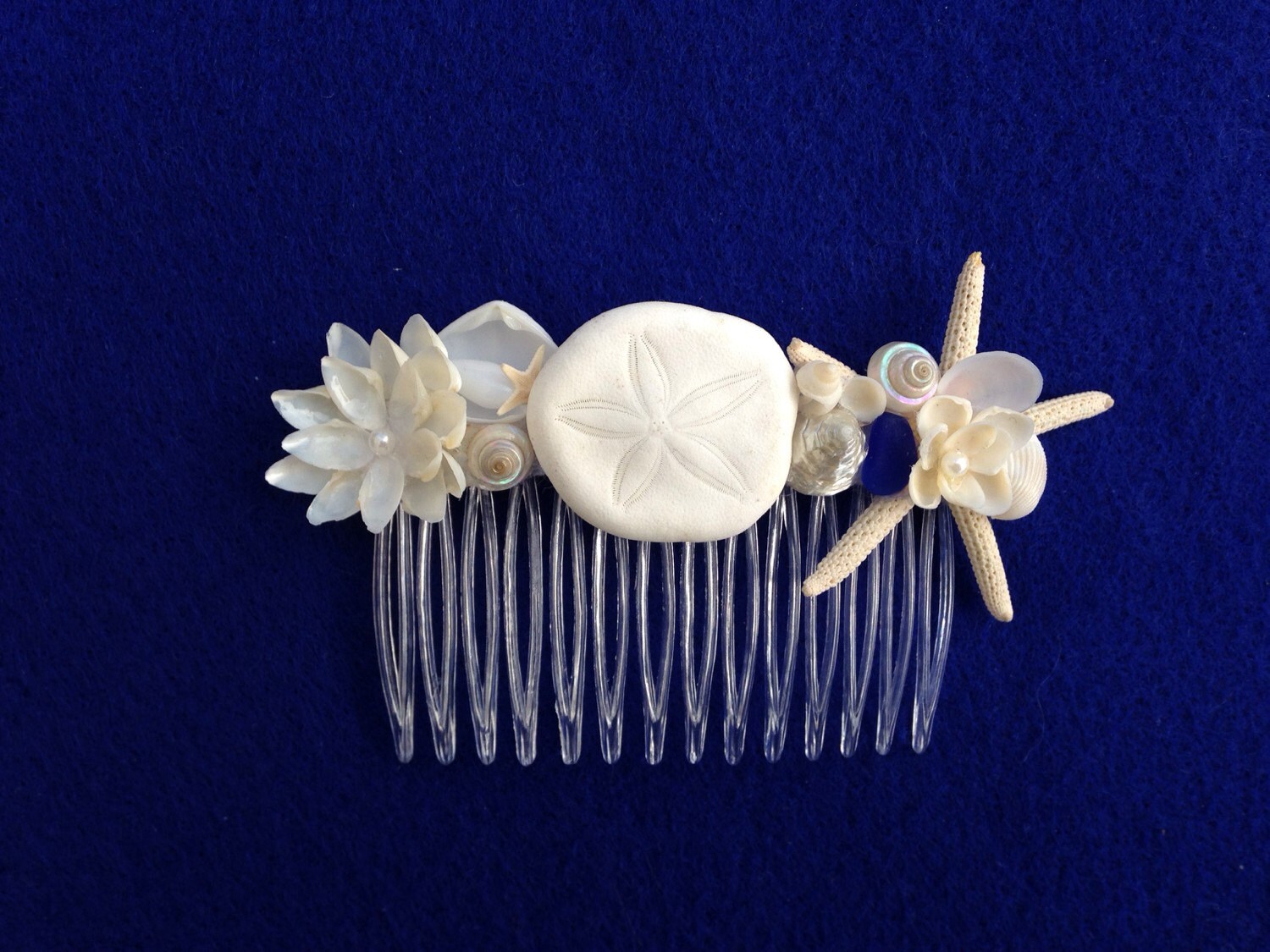 Seashell Bridal Hairpiece/comb - Etsy