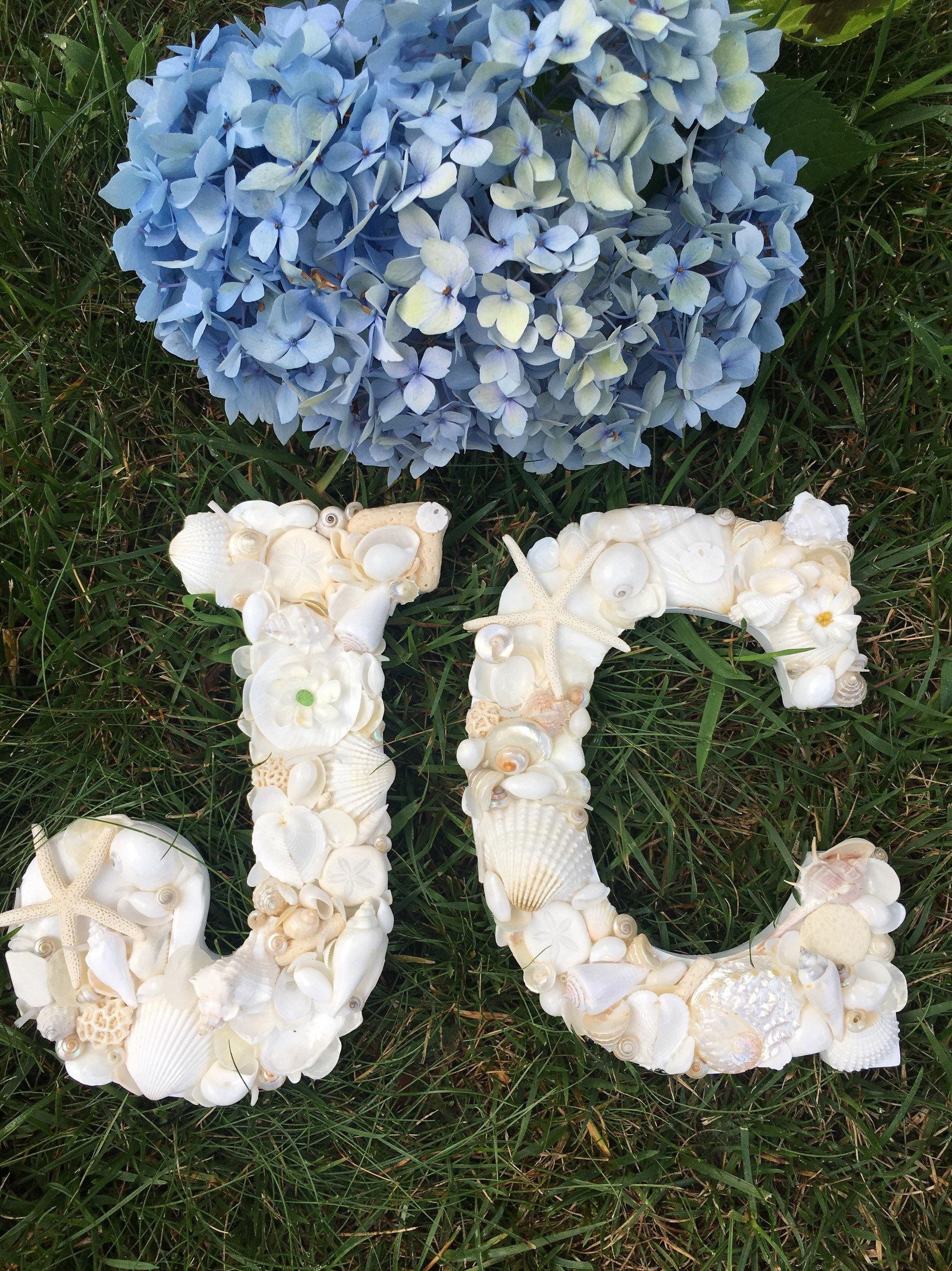 Seashell Letters - Etsy