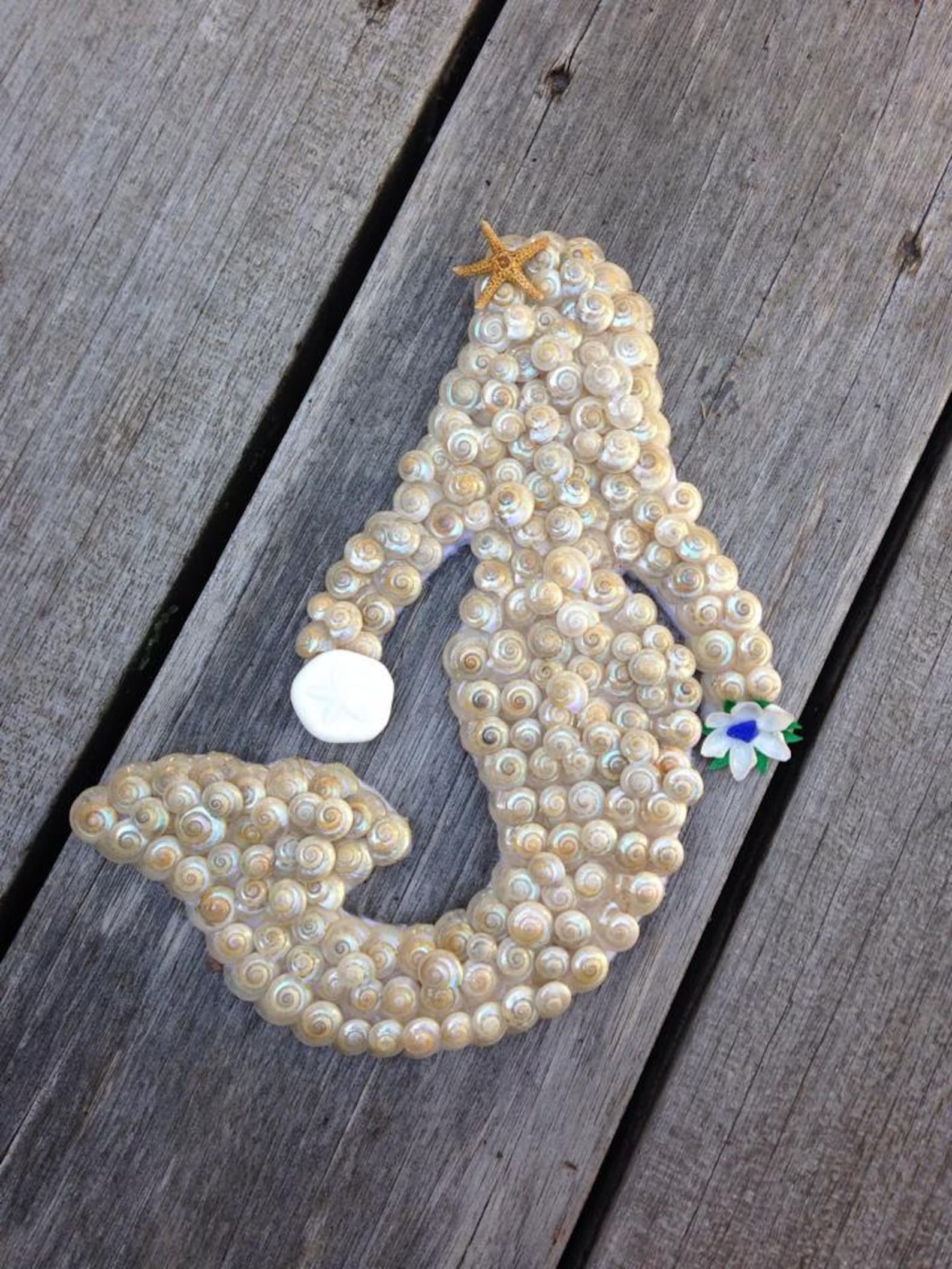 One of a Kind Seashell Mermaid - Etsy