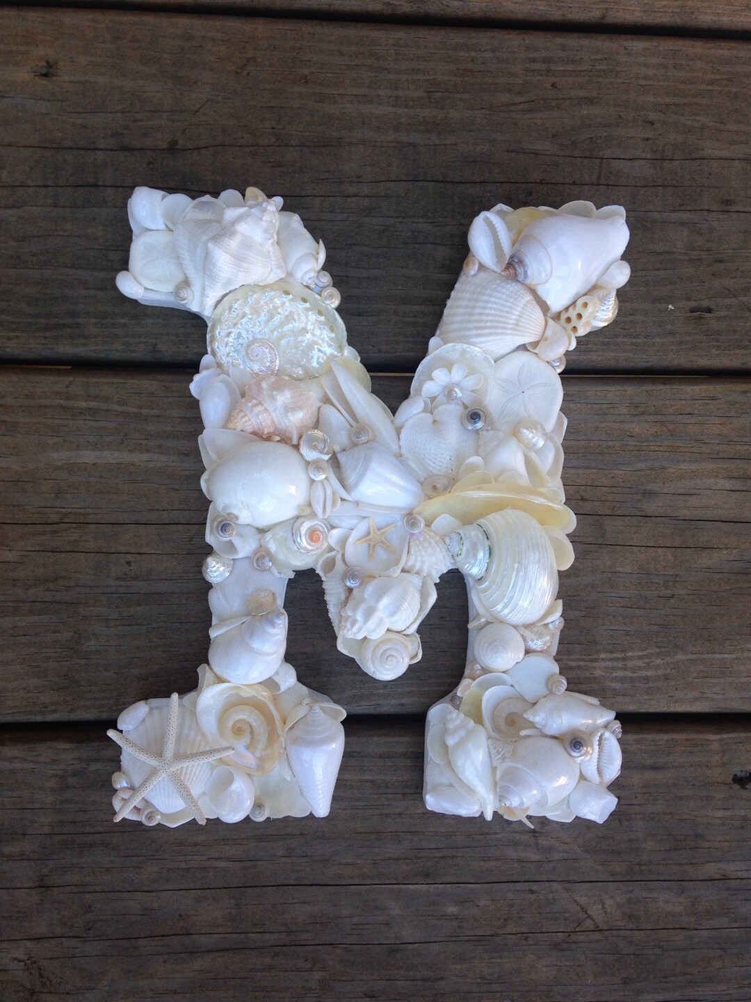 Seashell Letters - Etsy