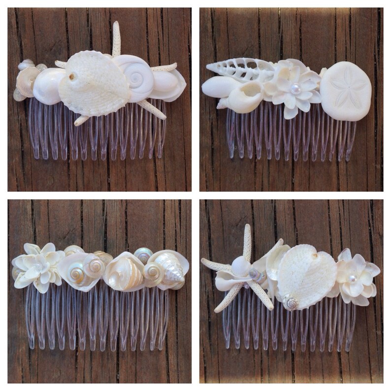 Seashell Bridal Hairpiece/comb - Etsy