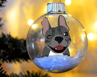 French Bulldog Christmas - Etsy