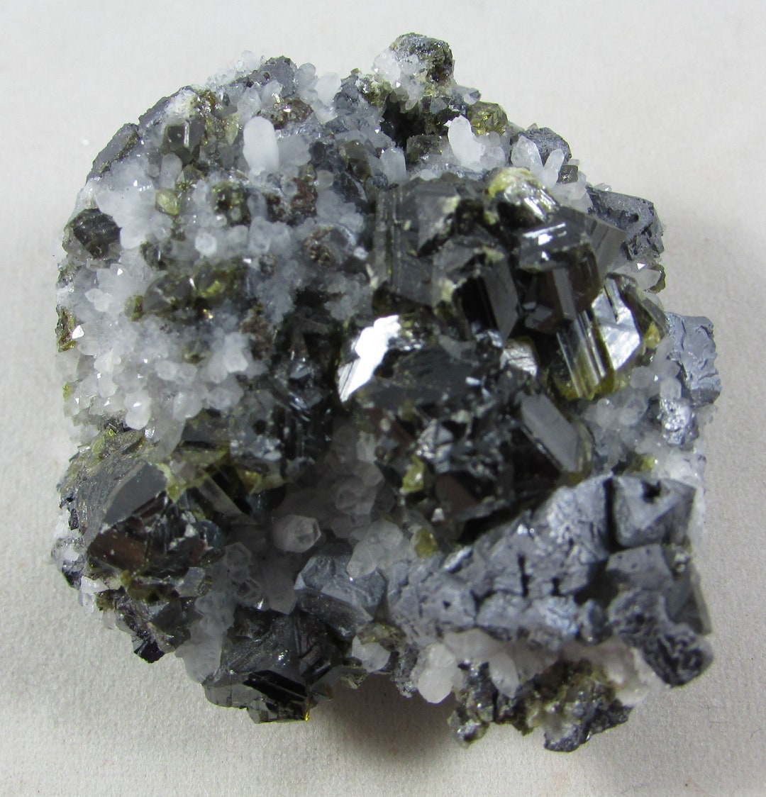 Sphalerite Pyrite Quartz Cluster Master Healer Crystal Manifestation ...
