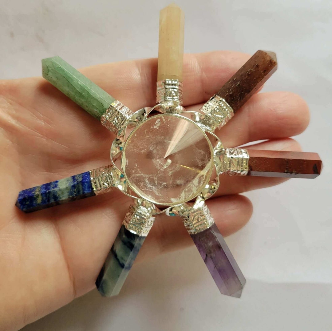 7 Chakra Crystal Energy Generator 7 Chakra Crystal Energy - Etsy