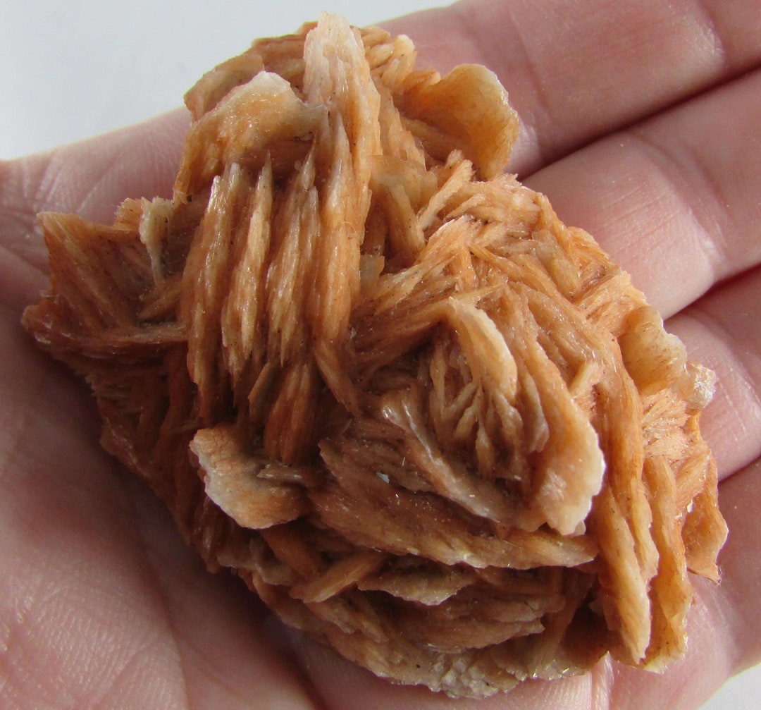 Rose Barite Selenite, Rough Barite, Raw Barite Cluster, Natural Rose ...