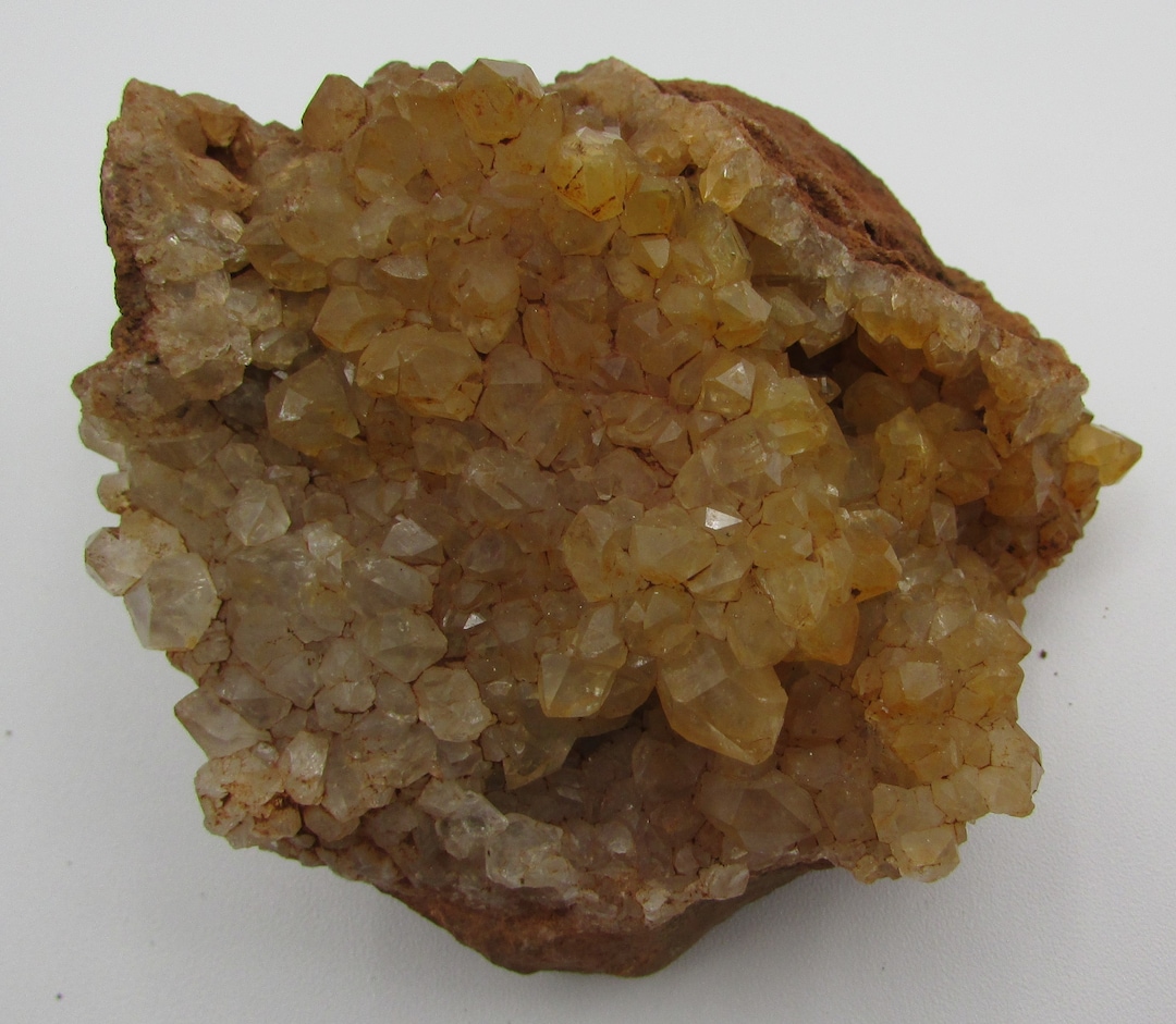 Golden Healer Crystal Cluster Yellow Hematoid Quartz Natural Healing ...