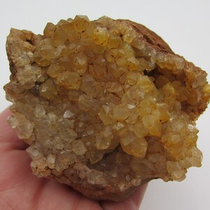 Golden Healer Crystal Cluster Yellow Hematoid Quartz Natural Healing ...