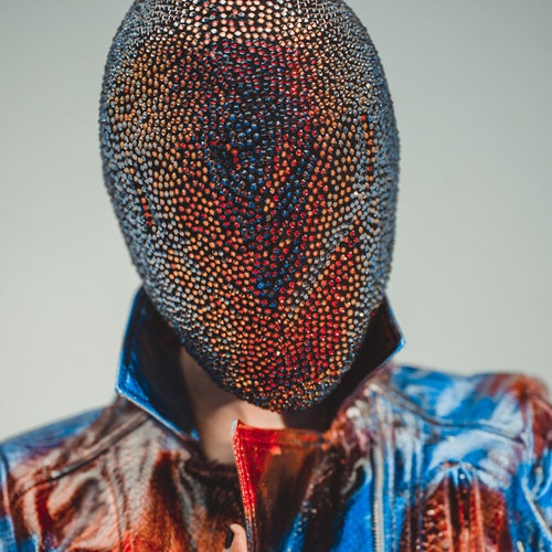 The Volcano High End Haute Couture Face Mask Covered in Pure - Etsy