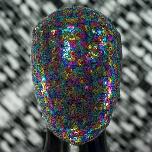 Lace Haute Couture Mask With Multi Colorful Sequins Mask | Etsy