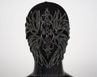 Crystal mask | Etsy