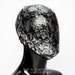 Solid Silver - A Custom Haute Couture Metallic Mask With Silver ...