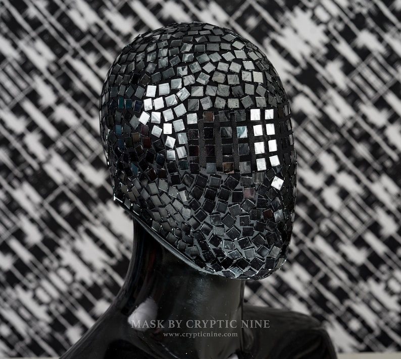 Mad Mirror - Custom Haute Couture Mask Hand Made of Mirror Pieces - Etsy