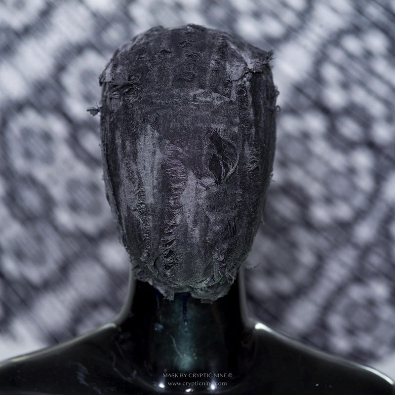 Faceless Mask - Etsy