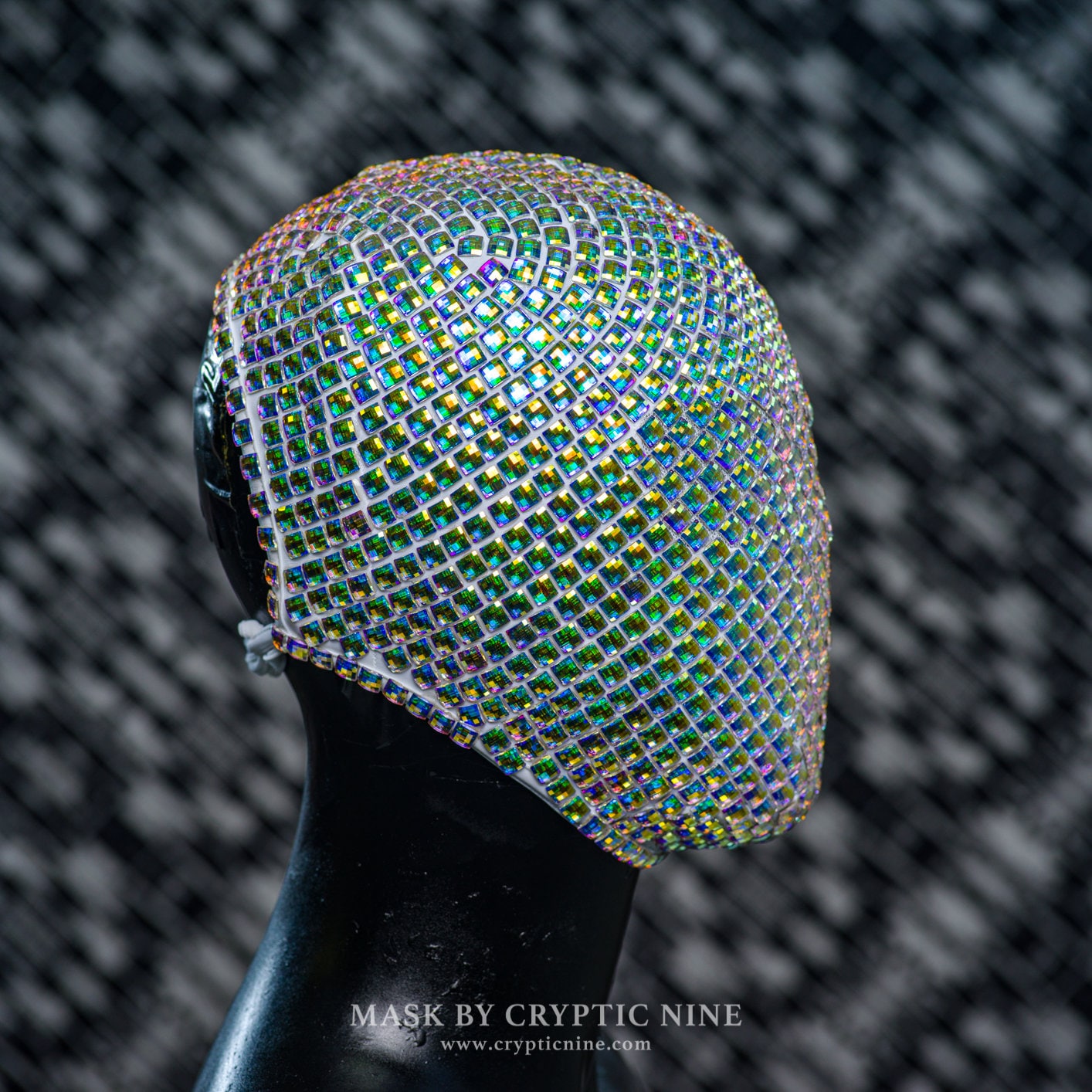 Super Nova High End Haute Couture Face Mask Covered in Pure - Etsy