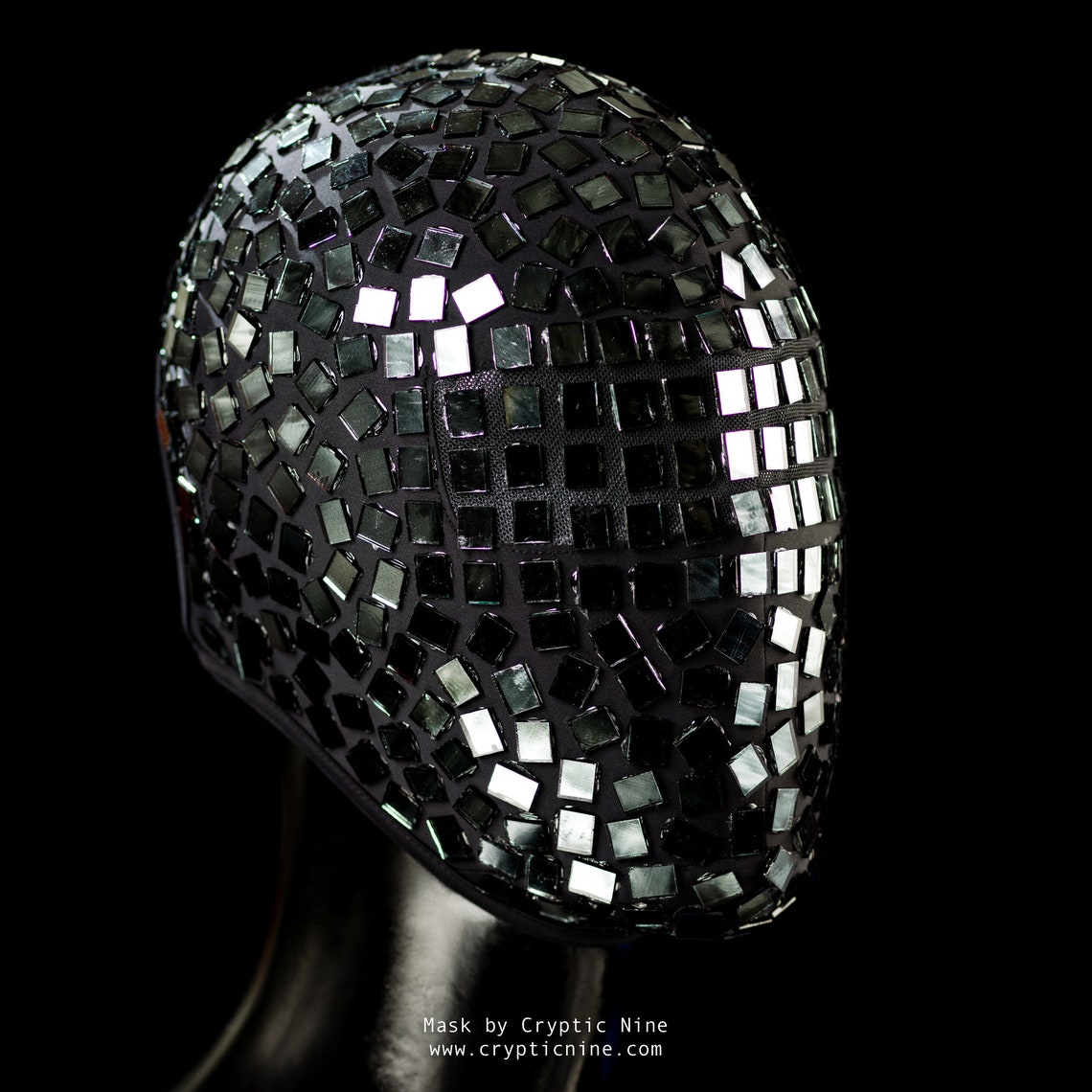 Mad Mirror Custom Haute Couture Mask Hand Made of Mirror | Etsy