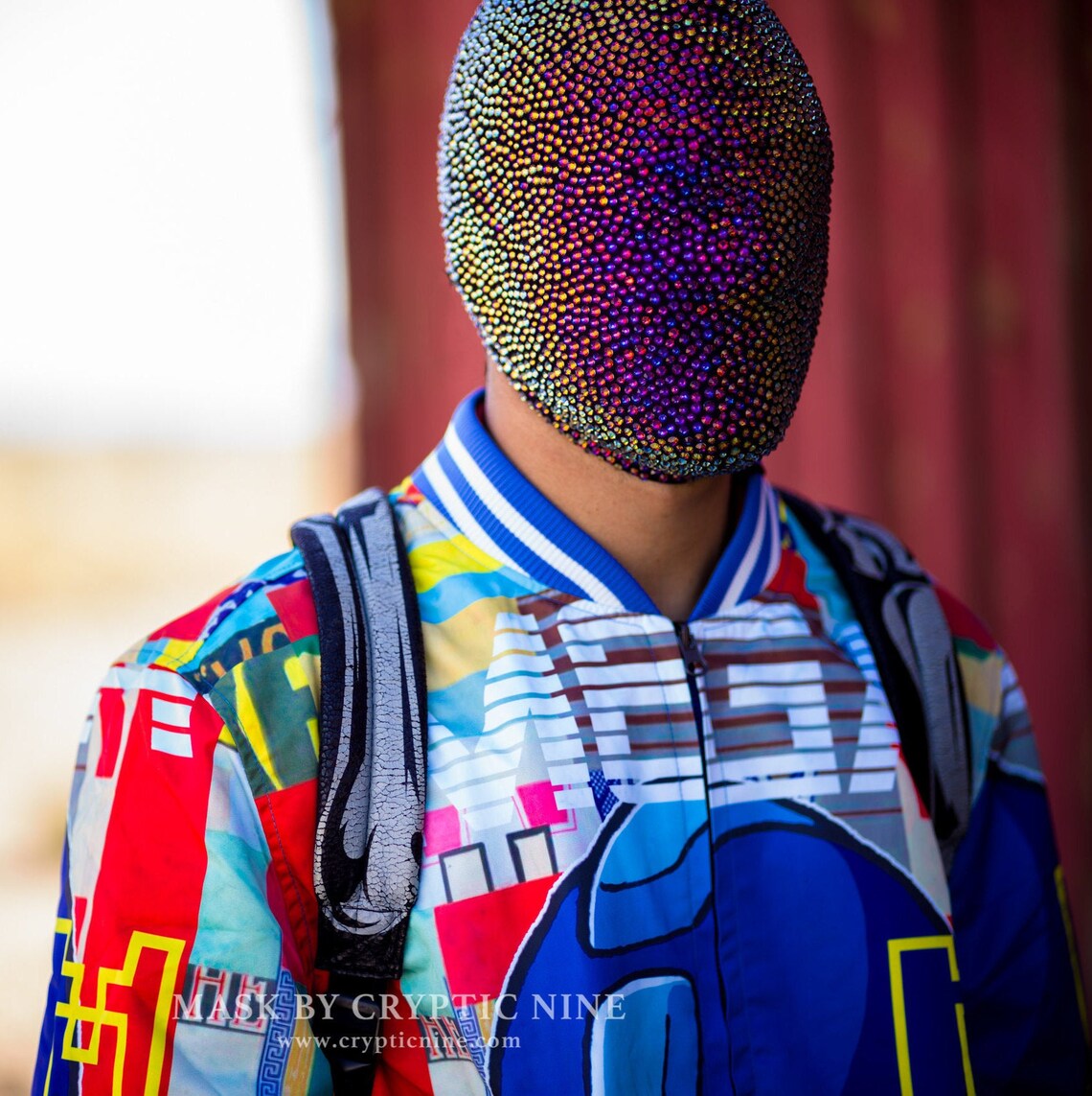 The Volcano High End Haute Couture Face Mask Covered in Pure - Etsy