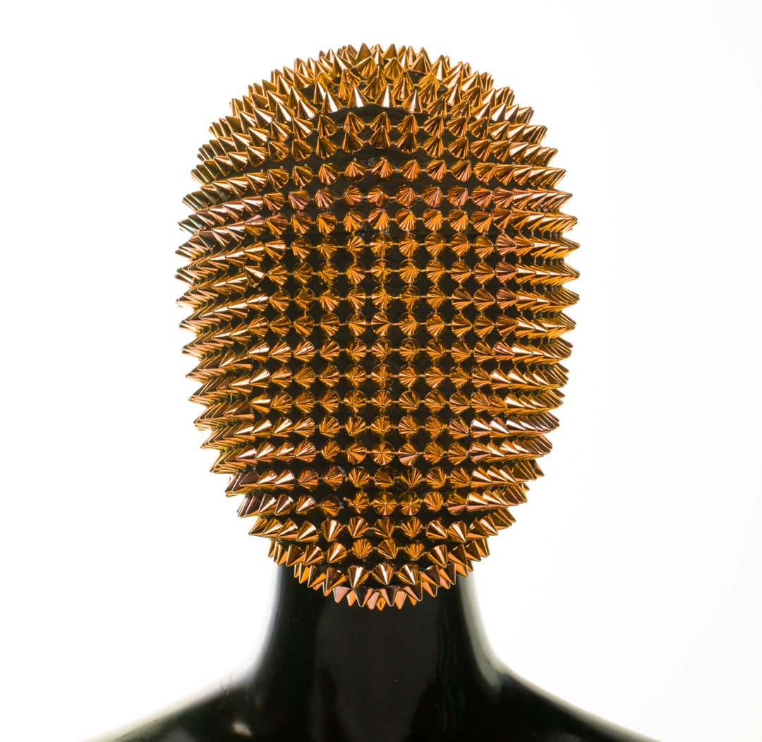 Orange Peel - A Full Coverage Handcrafted Haute Couture Mask - Etsy