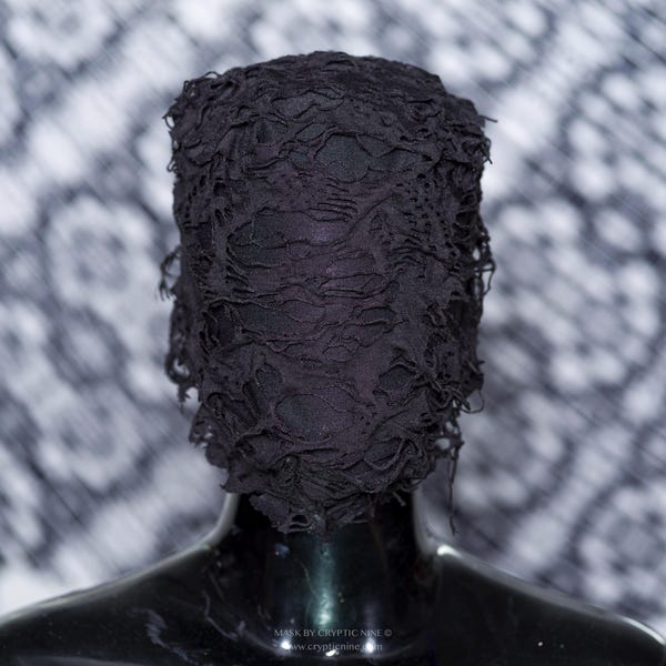 Faceless Mask - Etsy