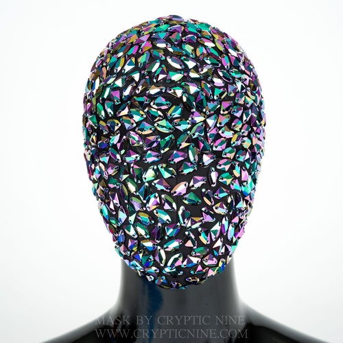 Sea Monster .. Custom Masquerade Mask Handmade Covered in | Etsy