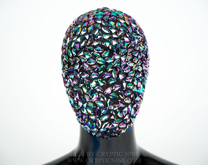 The Unicorn .. Custom Masquerade Mask Handmade Covered in | Etsy