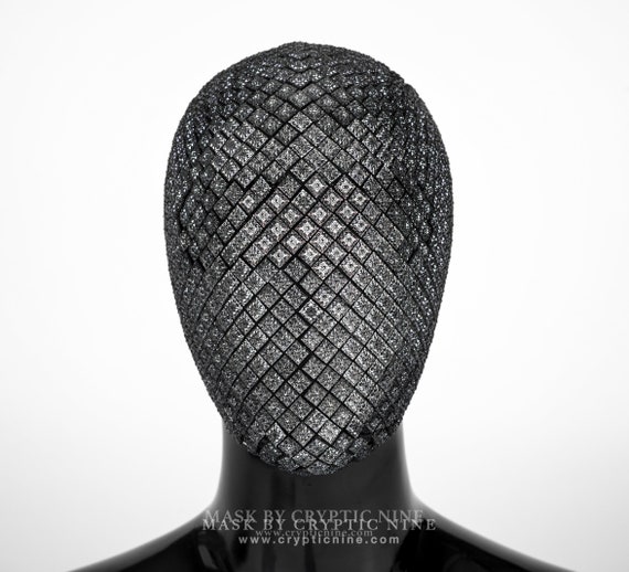 Black Burner A Custom Haute Couture Mask From Our Maze - Etsy