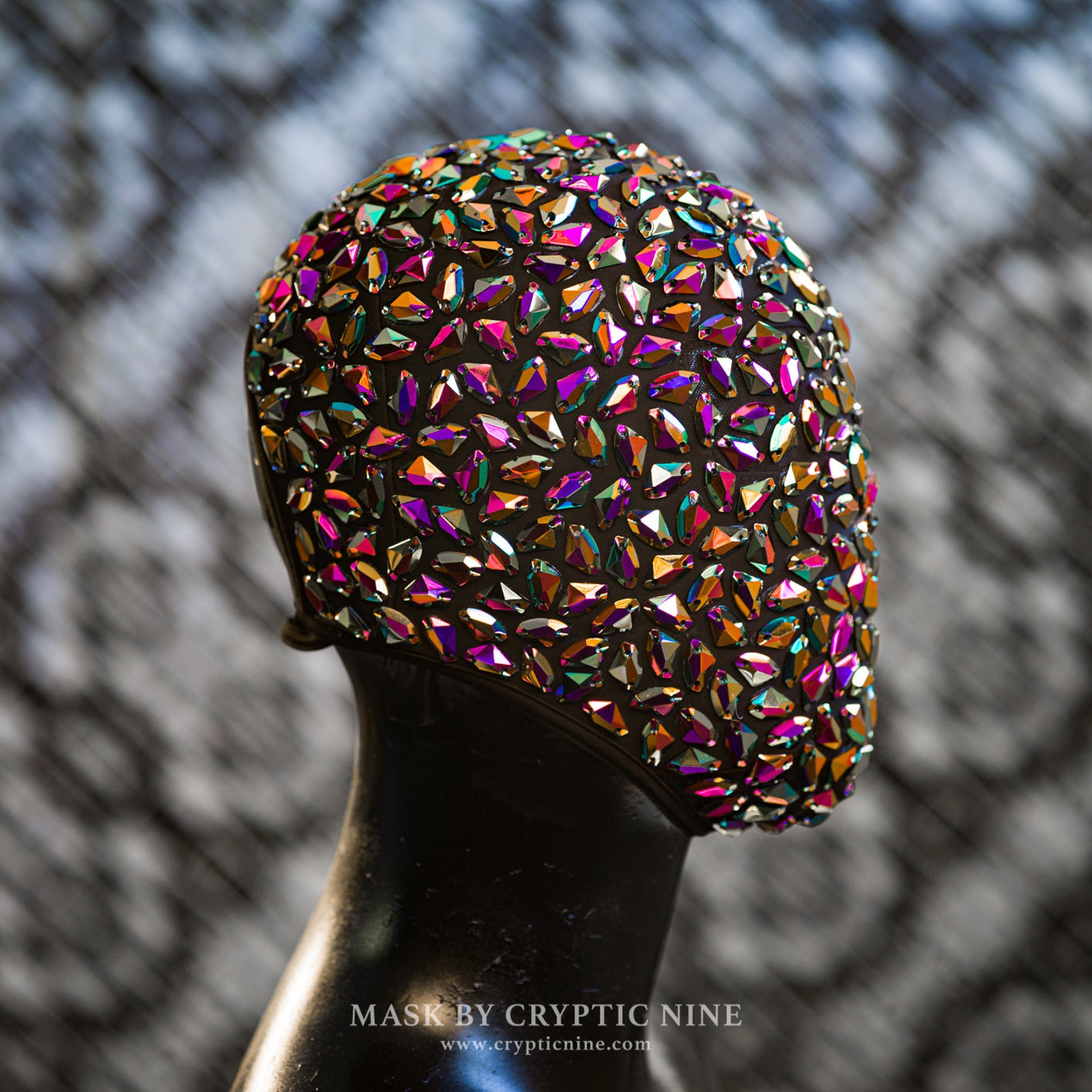 Red Monster .. Custom Masquerade Mask Handmade Covered Red - Etsy