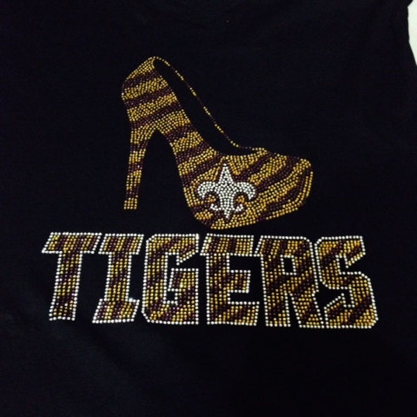 Lsu Bling Tops - Etsy