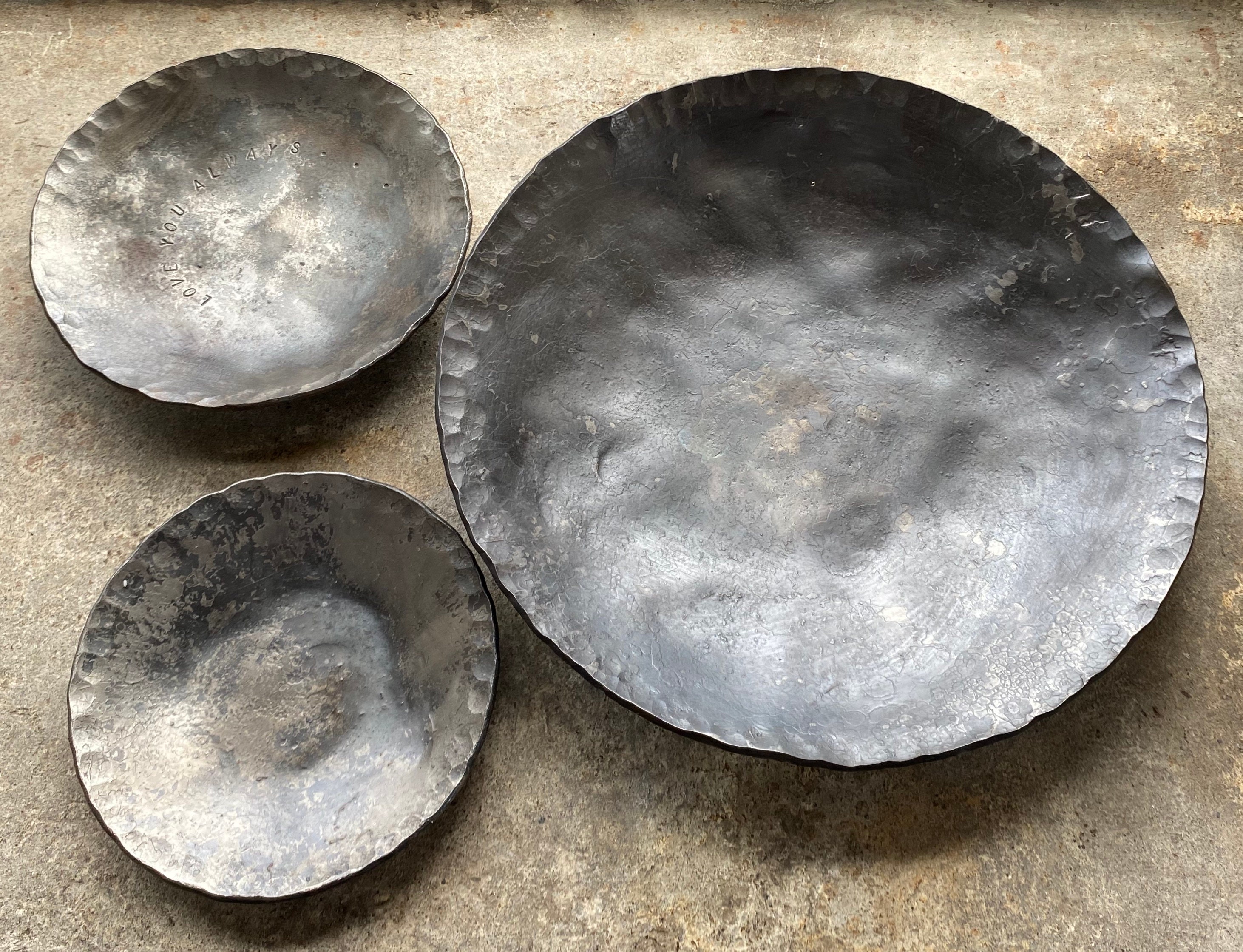 Iron Dish Bowl Iron Anniversary 6th Anniversary Key Dish - Etsy UK