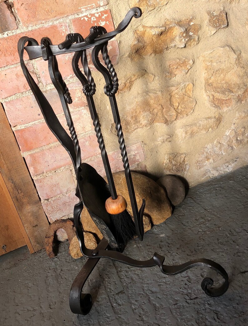 Seahorse Fire Companion Set Marine Life Fire Tools Great | Etsy