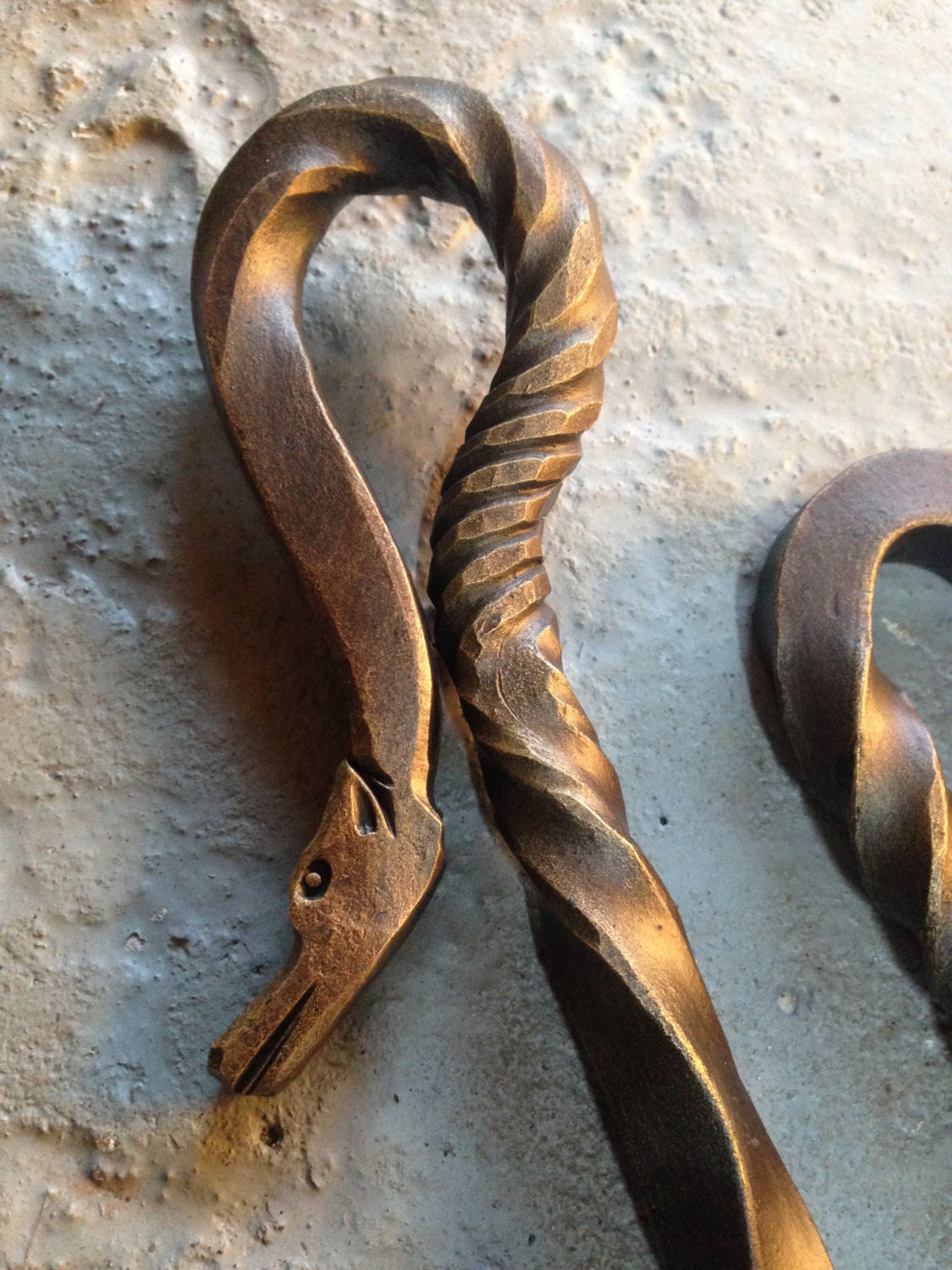 Celtic Dog Fire Tools 4 PC Set Poker Tongs Dustpan and - Etsy UK