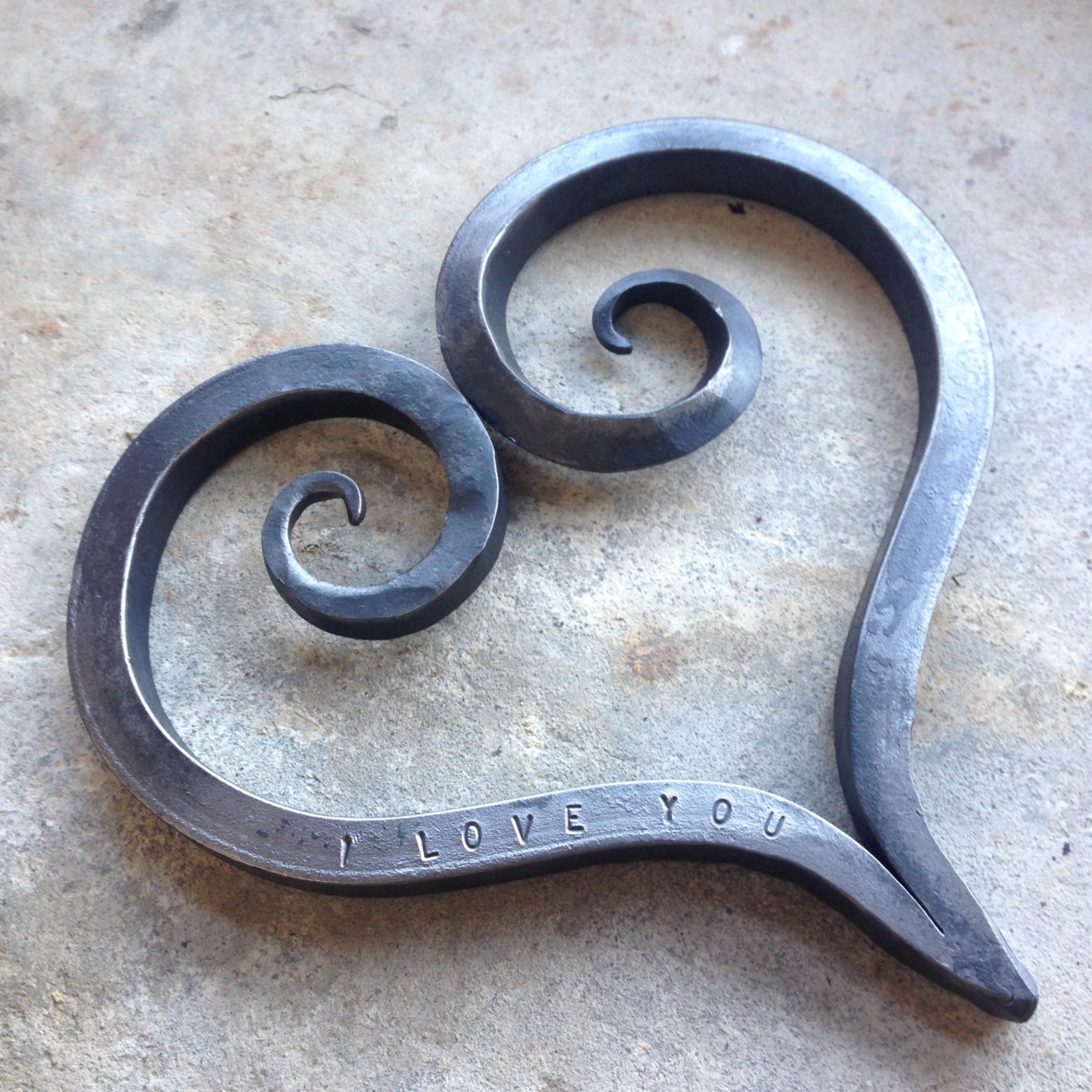 Iron Heart Trivet, 6th Anniversary, Iron Anniversary Gift, Mother's Day ...
