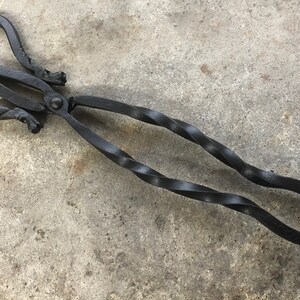 Dragon Tongs, Fireplace Tongs for Logs or Coal, Fire Tools, Fire ...