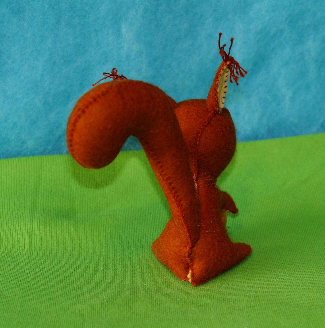 Waldorf Squirrel With A Nut Doll, Handmade From Natural Materials - Etsy