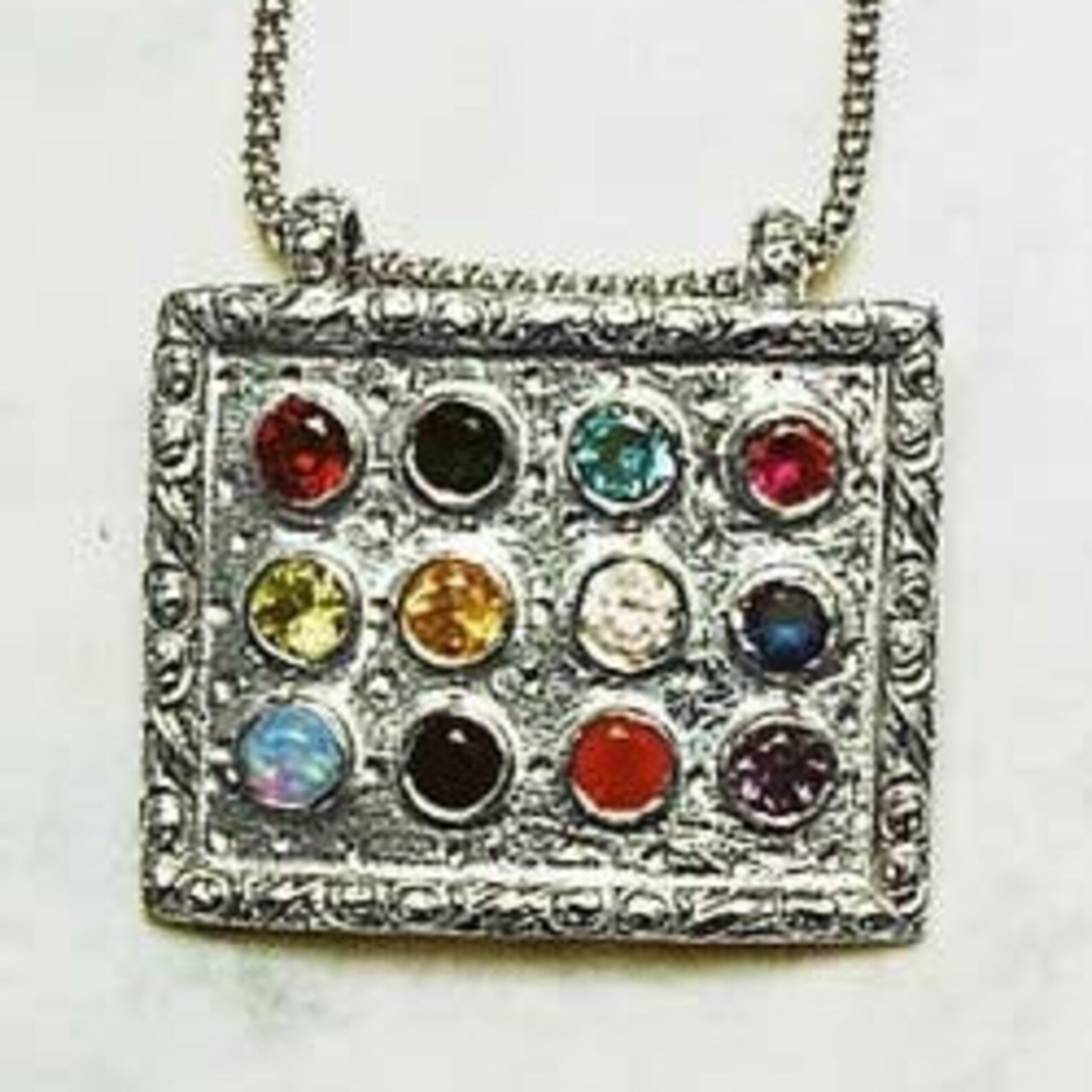 12 Tribes Of Israel Ephod Necklace. Priestly Breastplate. | Etsy