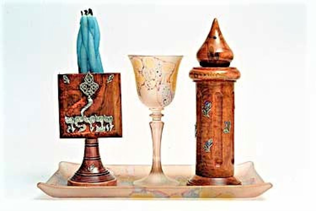 Havdalah Sets. Silver & Wood Havdalah Set. Jewish Gifts. Judaica Gifts ...