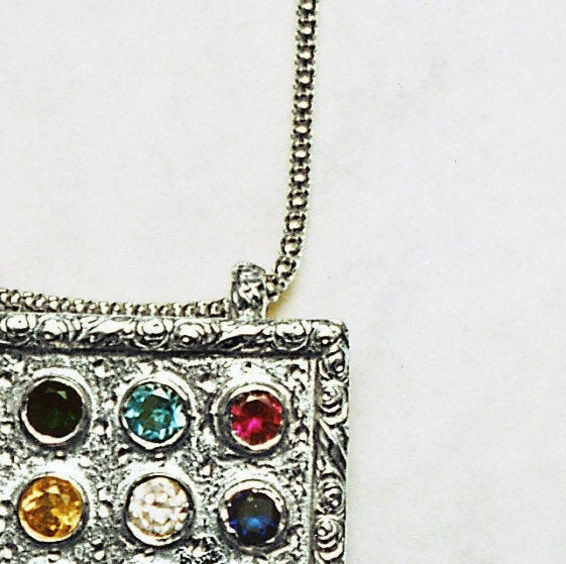 12 Tribes Of Israel Ephod Necklace. Priestly Breastplate. | Etsy