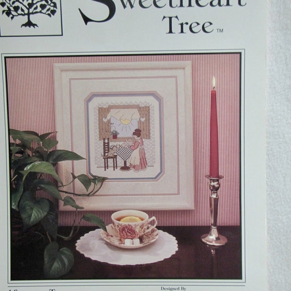 The Sweetheart Tree Cross Stitch - Etsy