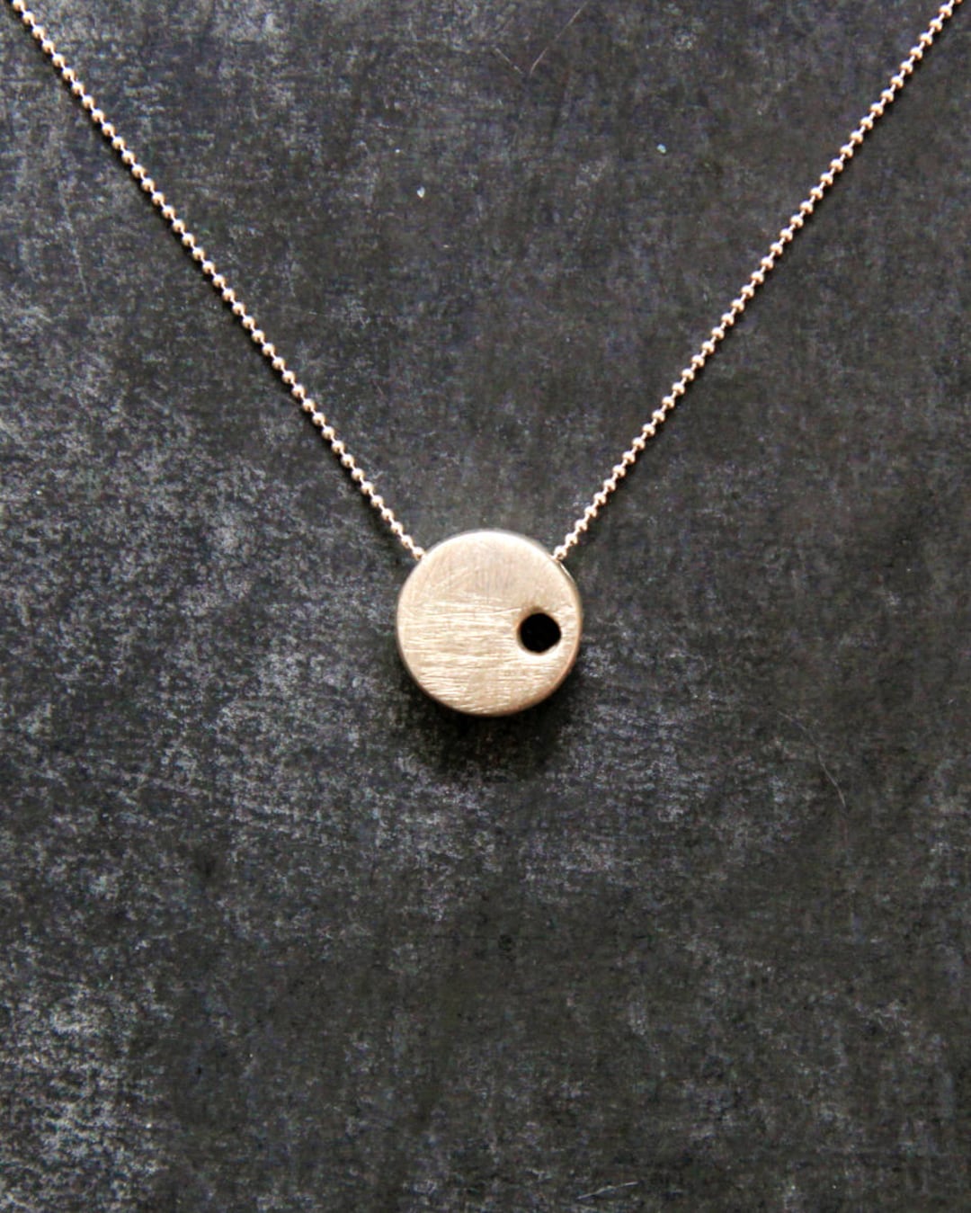 Venus Passes Over the Sun Sterling Silver Necklace // Mod Minimalistic ...