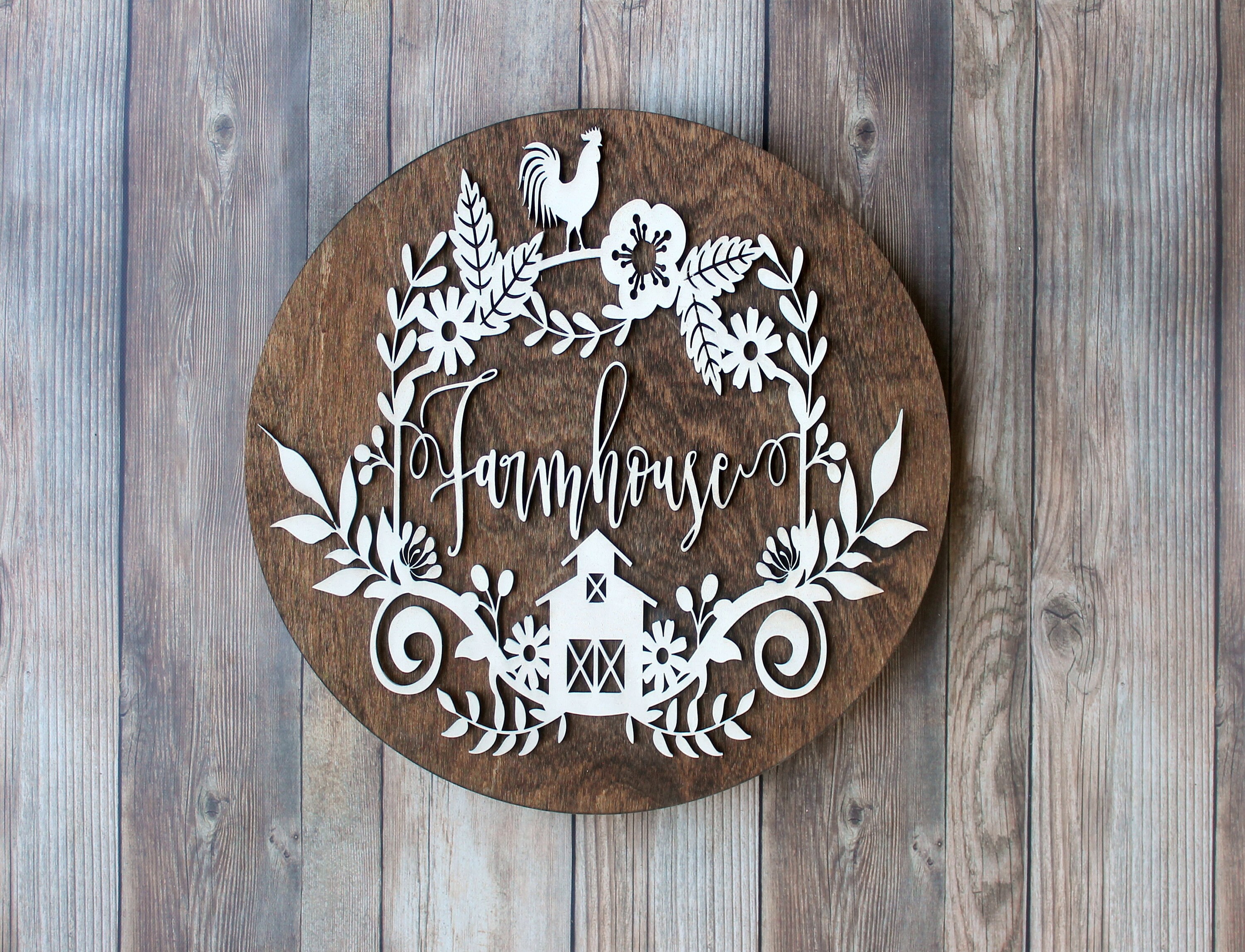 Farmhouse Sign Rustic Kitchen Sign Farm Sign | Etsy