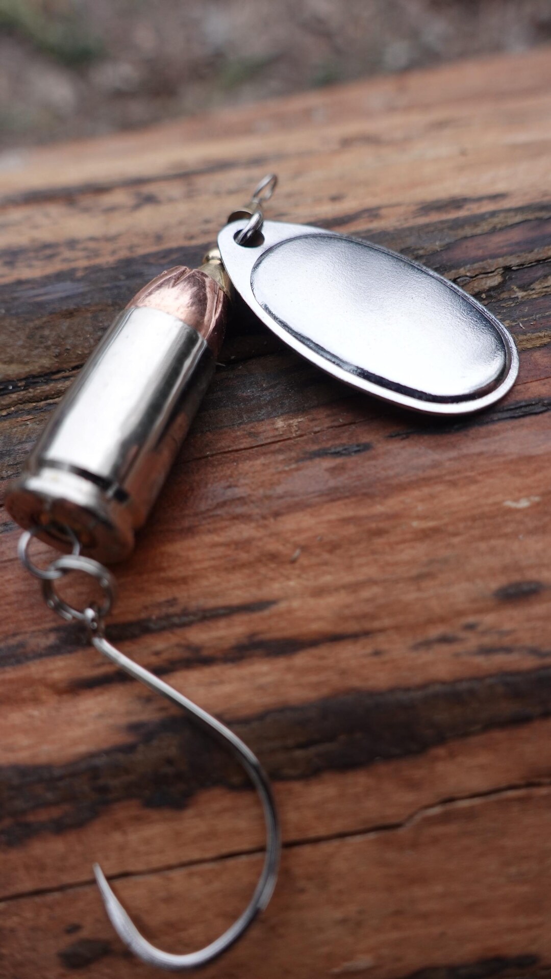 The Silver Bullet, 9MM Bullet Lure, Fishing Lure, Fishing Spinner, Gift ...