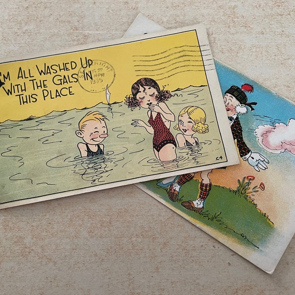 Cheeky Postcards - Etsy