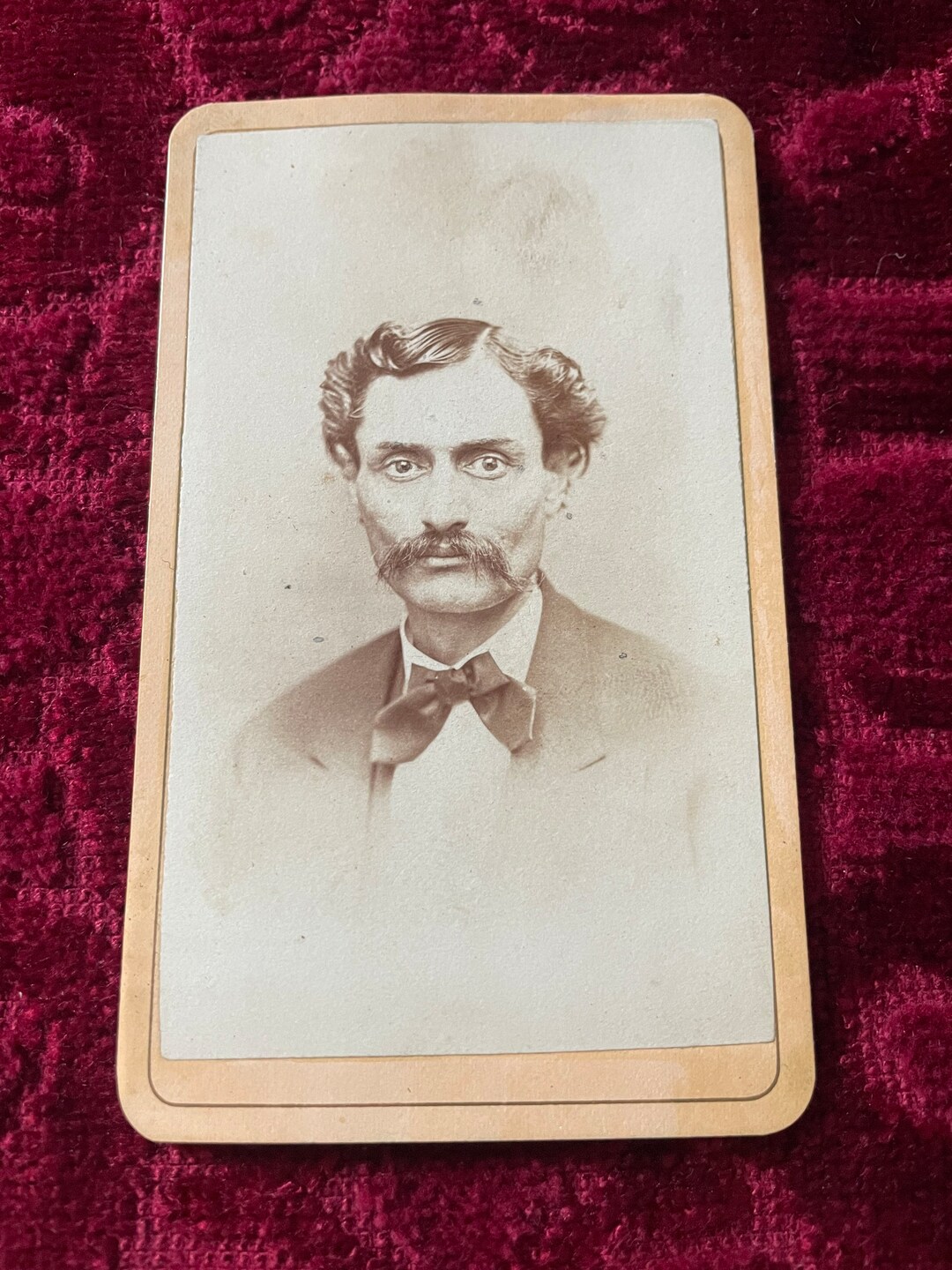 Antique Sepia Cabinet Card Portrait Photography Boston - Etsy