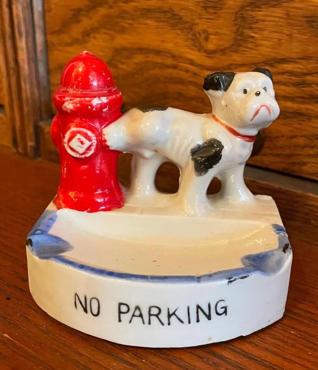 Vintage No Parking Fire Hydrant Dog Ashtray Figurine Japan Cute Gift - Etsy
