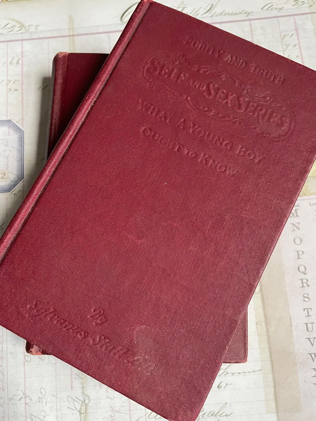 Antique 1909 Victorian Era Purity and Truth Self and Sex Series What a ...