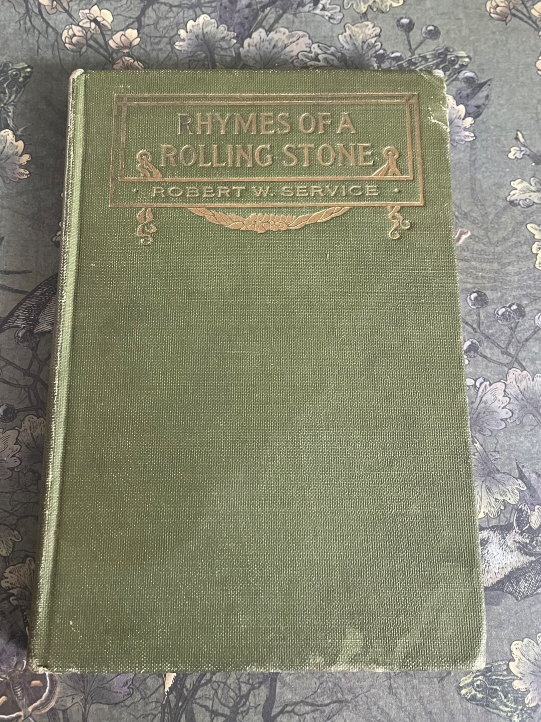 Antique 1919 Rhymes of a Rolling Stone Robert W. Service - Etsy