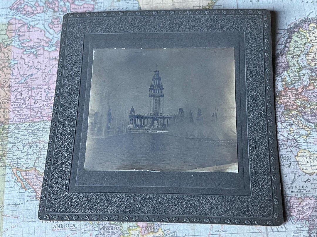 Antique Mounted Photo Portrait 1901 Buffalo World’s Fair Pan-american ...
