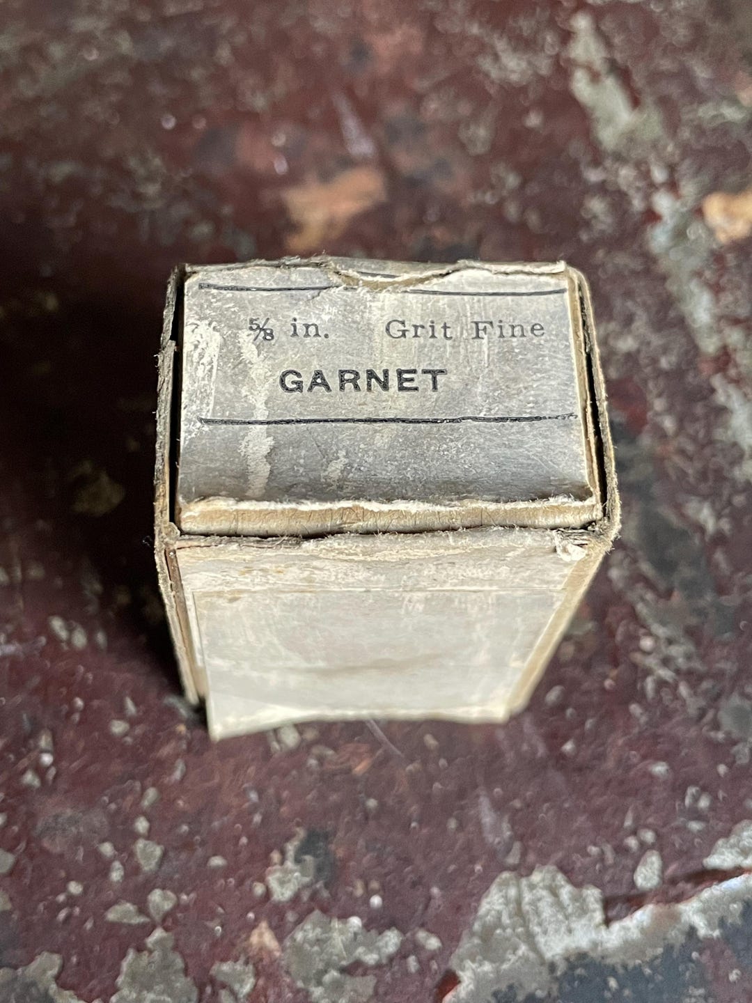 Vintage Garnet Paper Discs 5/8” Fine Grit in Box Dental Medical Supply ...