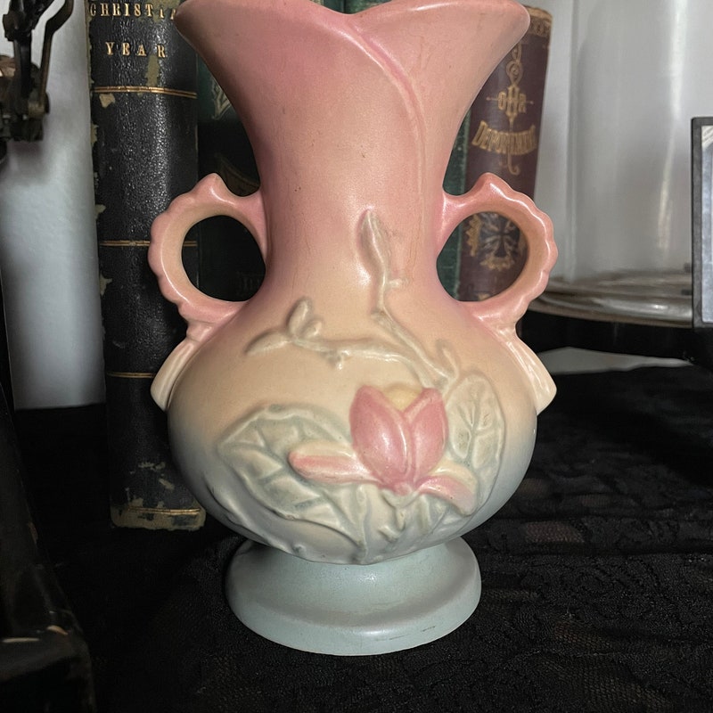 Vintage Pastel Vase - Etsy