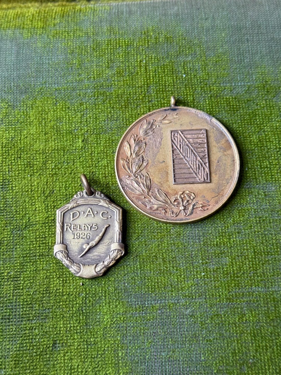 Antique 1925 & 1926 Gridiron and Detroit Athletic Club Relay Swimming ...