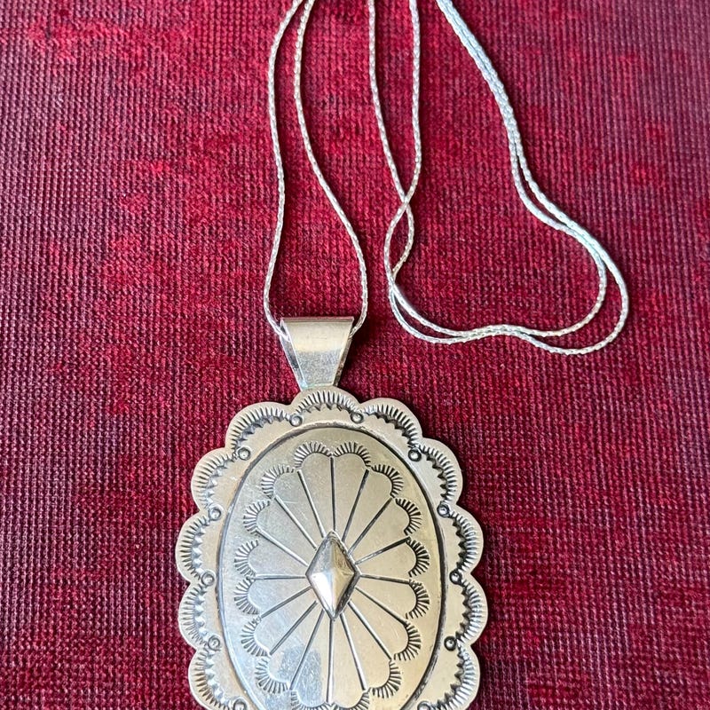 Concho Necklace - Etsy